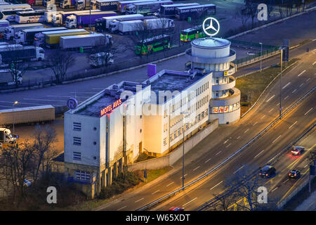 Motel AVUS, Westend, Charlottenburg, Berlin, Deutschland Stock Photo ...