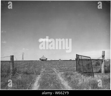 Haskell County, Kansas. Other farm near Sublette 522083 Stock Photo - Alamy