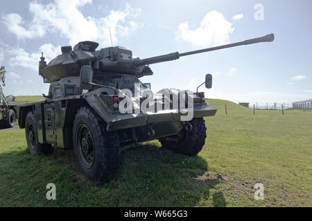 fox armoured combat reconnaissance vehicle military vehicle display ...