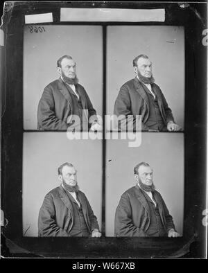 Hon. Abraham Barker, Pa Stock Photo - Alamy