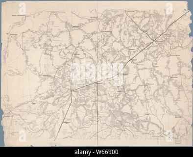 Map of Madison County, Virginia Stock Photo - Alamy