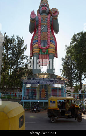 102 Feet Big Hanuman idol Hanuman Temple Agara village Bengaluru ...