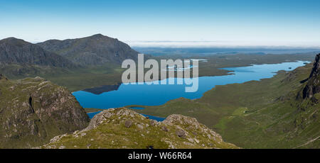 Carnmore bothy Fisherfield forest Scotland Stock Photo - Alamy