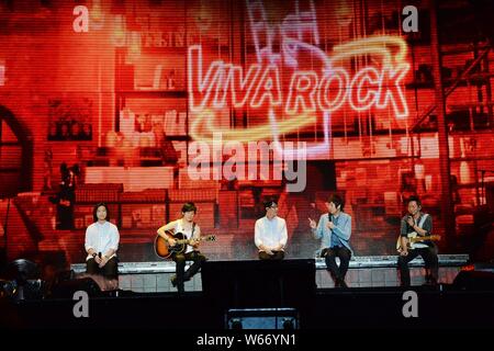 (From left) Masa (Matthew Tsai Shen-yen), Stone (Shi Chin-hang), Ashin ...