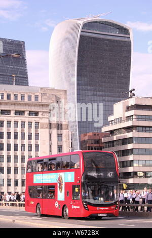 Double-decker Alexander Dennis Enviro400 MMC Coastlink bus operated by ...