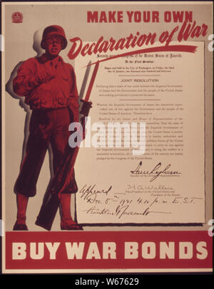 Make your own declaration of war Stock Photo - Alamy