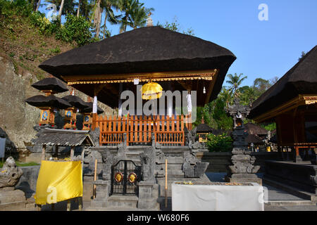 Goa Gajah, or Elephant Cave, is located Ubud, Bali, Indonesia, Asia ...
