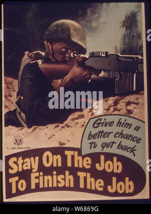 STAY ON THE JOB TO FINISH THE JOB Stock Photo - Alamy