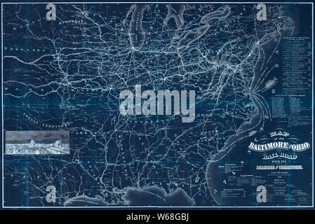 Baltimore and Ohio Rail Road Freight Station Wooster Ohio Stock Photo ...