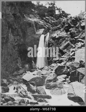 Ute Falls, in Ute Pass, Colorado Stock Photo - Alamy