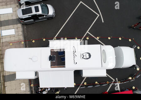 A luxury recreational vehicle (RV) designed by German industrial ...