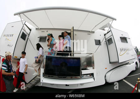 A luxury recreational vehicle (RV) designed by German industrial ...