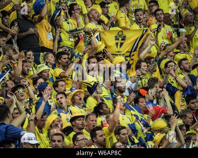 prior to group B World Cup soccer action between Canada and Bosnia and ...