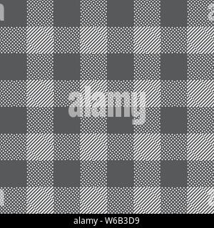 Plaid seamless pattern. Classical tablecloth texture. Checkered fabric ...
