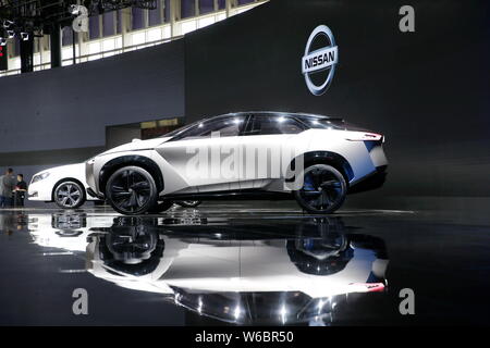 --FILE--A Nissan IMX concept car is on display during the 15th Beijing ...