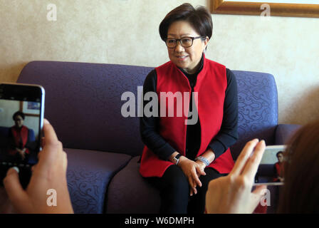 Laura Cha Shih May-lung, chairwoman of Hong Kong Exchanges and Clearing ...