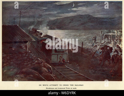 BOER WAR ARMOURED TRAIN Stock Photo - Alamy