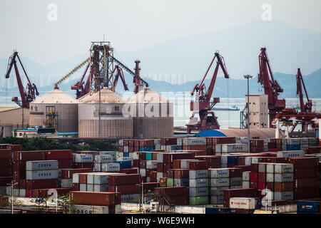 Shekou Container Terminal of Shenzhen city,Guangdong Province,China ...