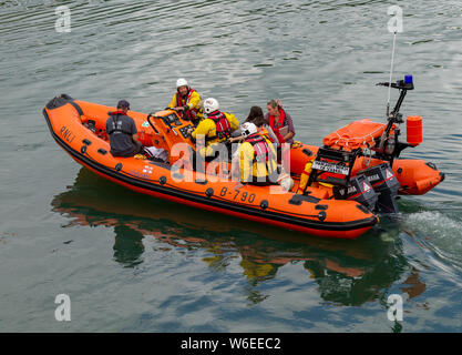 RNLI inshore rescue craft Stock Photo - Alamy