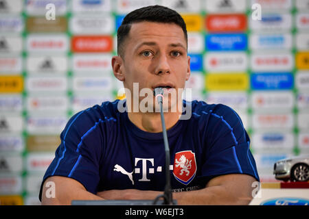 Czech football player Marek Suchy of Czech Republic national football ...