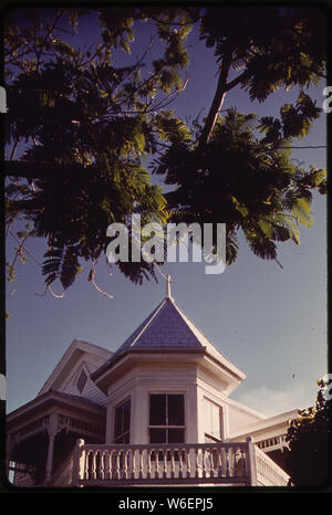 A TYPICAL BAHAMIAN-STYLE RESIDENCE OF KEY WEST. MANY OF THE OLDER ...