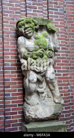 Böttcherstraße, Bremen, Germany. A historic district recognisable by ...