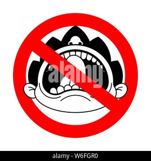 Stop Baby sign. Red Prohibition sign. Baby symbol. Ban infant Stock ...