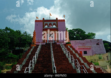 steps stairs Matsyodari devi temple ambad jalna maharashtra India Asia ...