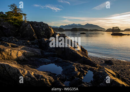 Beach in Sitka Alaska Stock Photo - Alamy