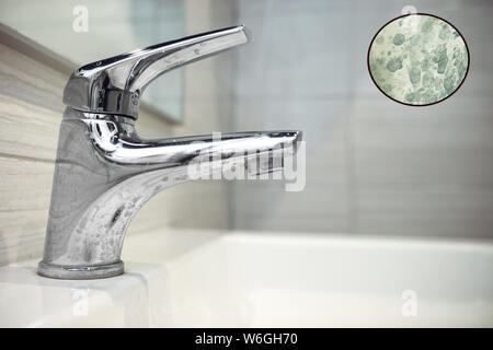 Metal with rust under the microscope Stock Photo - Alamy