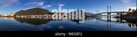 John O'Connell bridge in Sitka, Alaska Stock Photo - Alamy