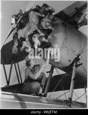 Mary Josephine Farley, who at 20 is considered a top notch mechanic ...