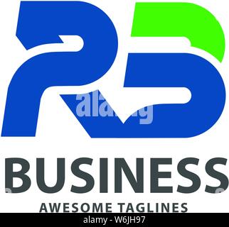 R B, RB Initial Letter Logo design vector template, Graphic Alphabet ...
