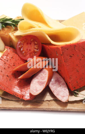 Dutch red cheese. Still life. Fresh food on the table Stock Photo - Alamy