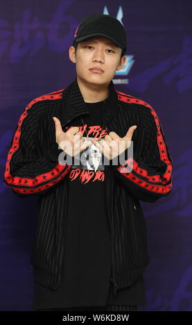 --FILE--Chinese rapper Wang Hao, better known as PG One, arrives for the opening party for Prada ...