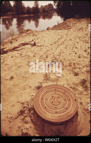 SEWAGE PIPE AT THE CITY OF PORTLAND COLUMBIA BOULEVARD SEWAGE TREATMENT ...