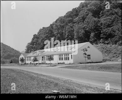 Schoolhouse used by miners' children. Koppers Coal Div., Kopperston ...