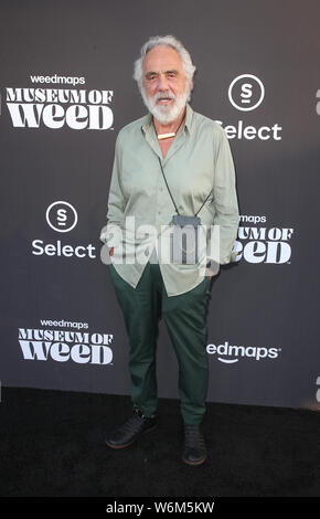 Tommy Chong at The Weedmaps Museum of Weed Grand Opening, Los Angeles ...