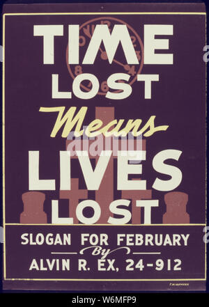 Time lost means lives lost Stock Photo - Alamy