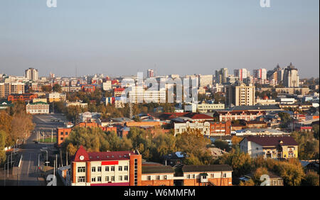 View of Barnaul. Altai Krai. Western Siberia. Russia Stock Photo - Alamy