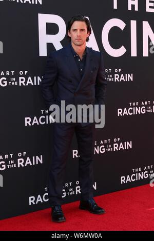 LOS ANGELES - AUG 1: Milo Ventimiglia at the "The Art of Racing in the ...