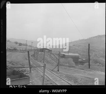 View at mine. Louise Coal Company, Louise Mine, Osage, Monongalia ...