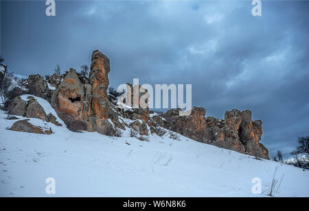 Old cave church in Midas, Turkey Stock Photo - Alamy