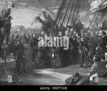 HMS Albert, Royal Navy ship with 131 guns Stock Photo - Alamy