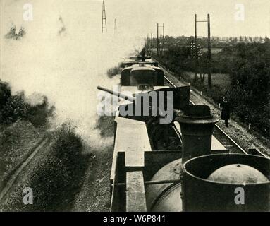 Armoured train WWI Stock Photo - Alamy