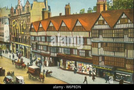 The 16th Century Tudor buildings at Staple Inn on High Holborn, home to ...