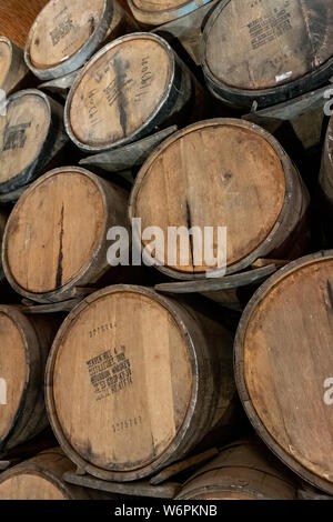 Tequila Barrels, Tequila, Jalisco, Mexico Stock Photo - Alamy