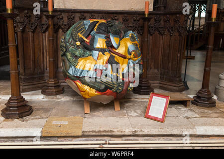 Exeter Cathedral nave roof boss Murder of Thomas Becket Archbishop of ...