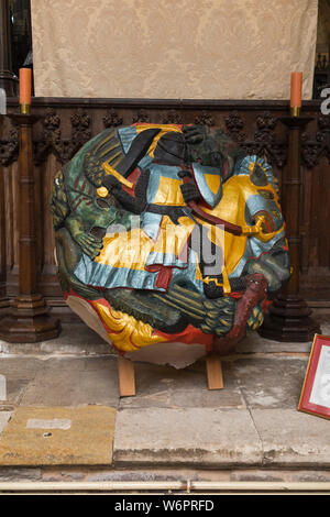 Exeter Cathedral nave roof boss Murder of Thomas Becket Archbishop of ...