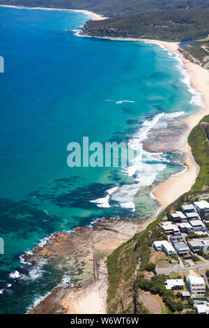 Aerial view of Merewether beach - Newcastle NSW Australia, Merewether ...